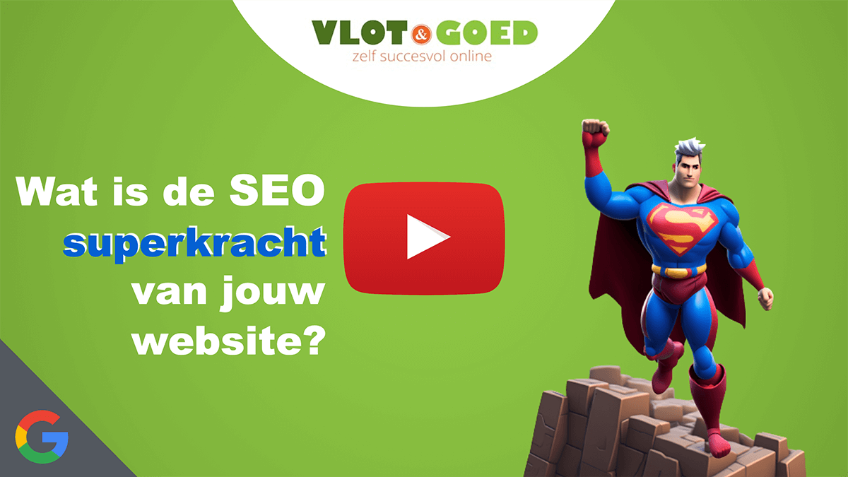 Je vindbaarheid in Google testen - Vlot & Goed