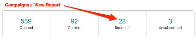 Uitleg Mailchimp subscription status (unsubscribed, cleaned, bounced)
