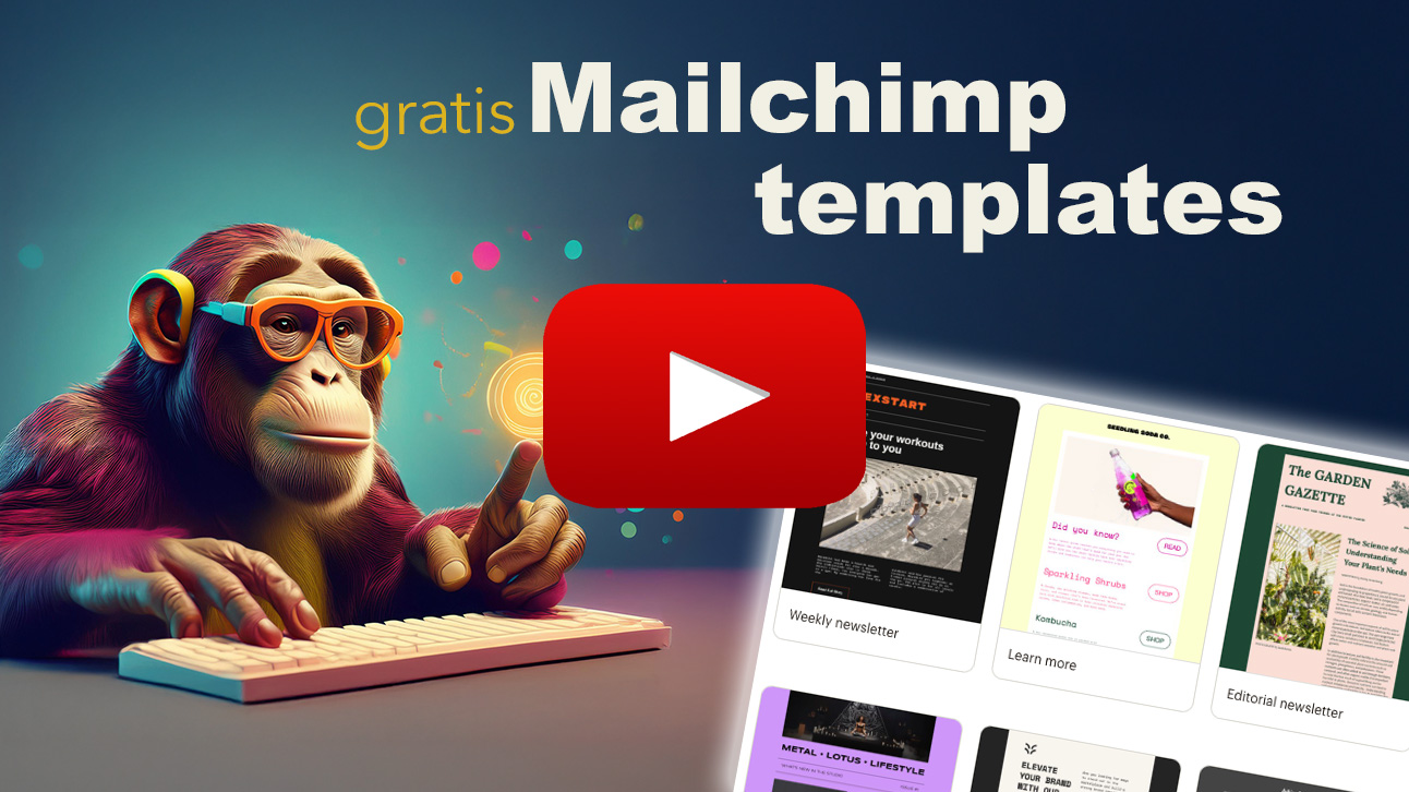 Premium Mailchimp templates (na)maken met de New Builder - Vlot & Goed ...